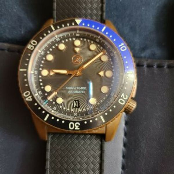 Zelos 40mm Mako V1 Bronze Diver | WatchCharts Marketplace