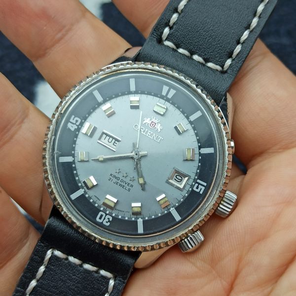 ORIENT KING DIVER KD WATCH VINTAGE JAPAN 1972 ORIGINAL | WatchCharts ...