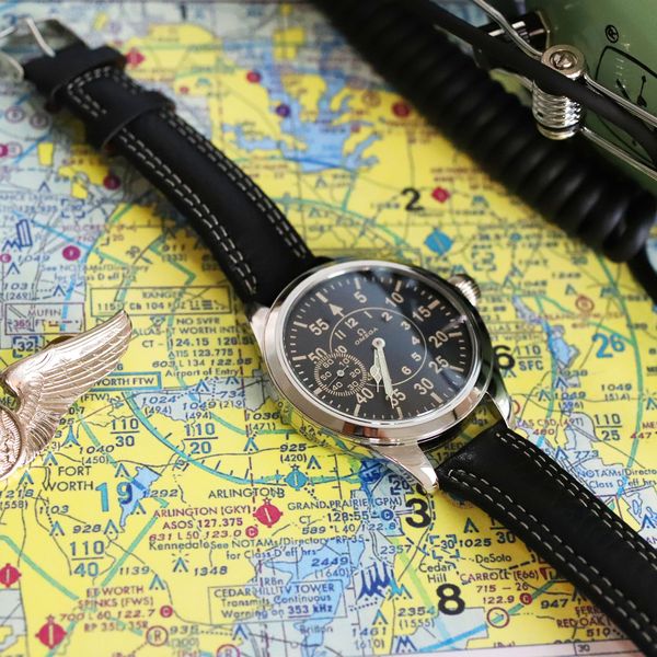 FSOT: 1920's Omega 15 Jewels 37.6L15P Flieger Conversion | WatchCharts ...