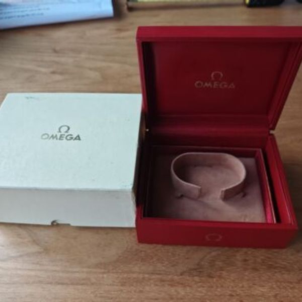 Box Omega speedmaster Seamaster Model 1401 circa 60' 70' used condition ...