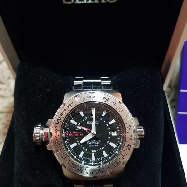 Seiko perpetual calendar map meter | WatchCharts