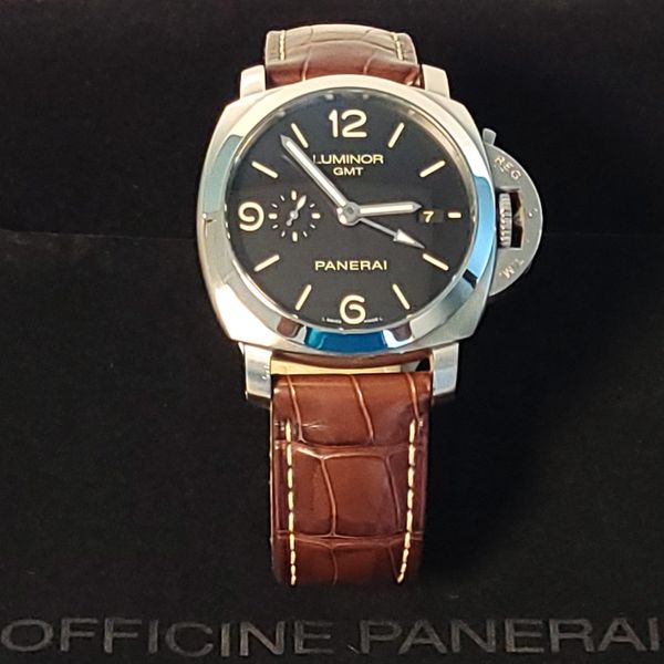 FS: Panerai Luminor GMT 320 PAM00320 PAM 320 1950 automatic 44mm Steel ...