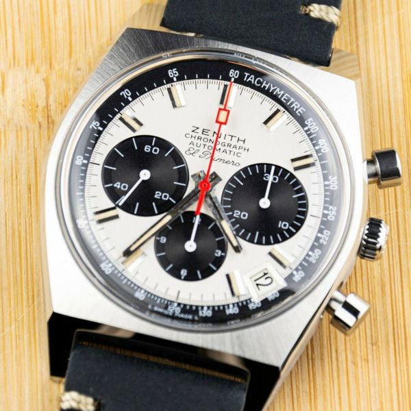 ZENITH EL PRIMERO - A384 - VINTAGE AUTOMATIC CHRONOGRAPH - 3019PHC - STEEL MEN'S | WatchCharts