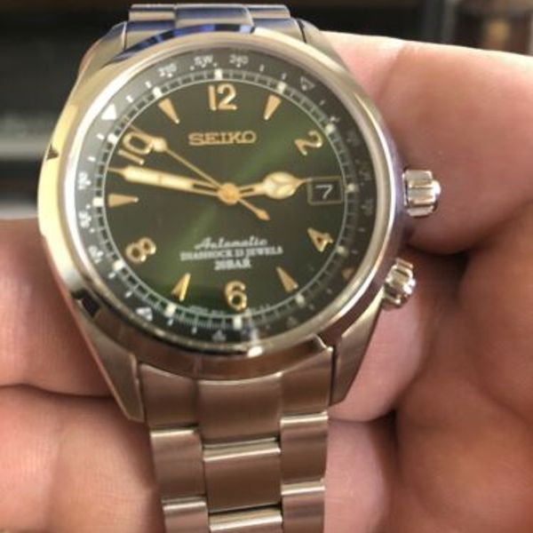 Seiko Alpinist SARB017 Excellent Condition w/oyster & jubilee braclets ...
