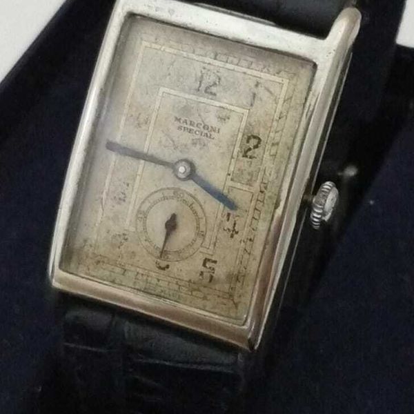 rolex Marconi special Art Deco vintage Swiss Manual Wind Watch 1920/30 ...
