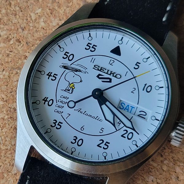 [WTS] Seiko 5 Sports 55th Anniversary PEANUTS Limited Edition (SRPK27 ...