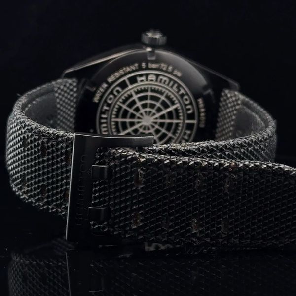 Hamilton Khaki Field H684010 Black Watch PVD | WatchCharts Marketplace