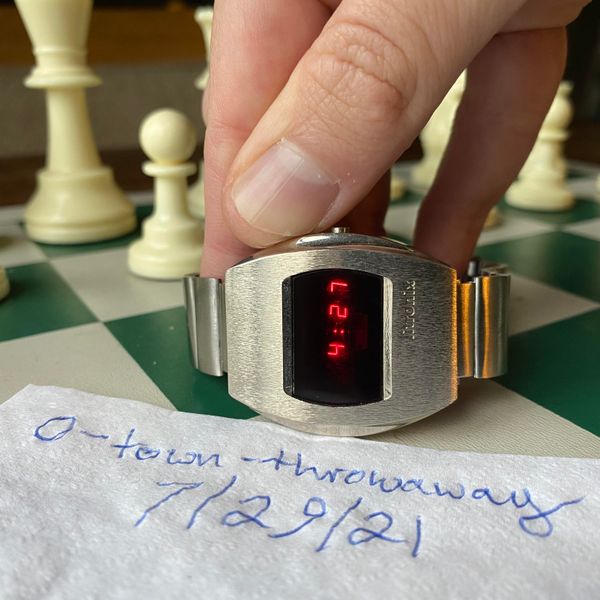 [WTS] 70’s Litronix LCD Watch w/ NOS Band | WatchCharts Marketplace