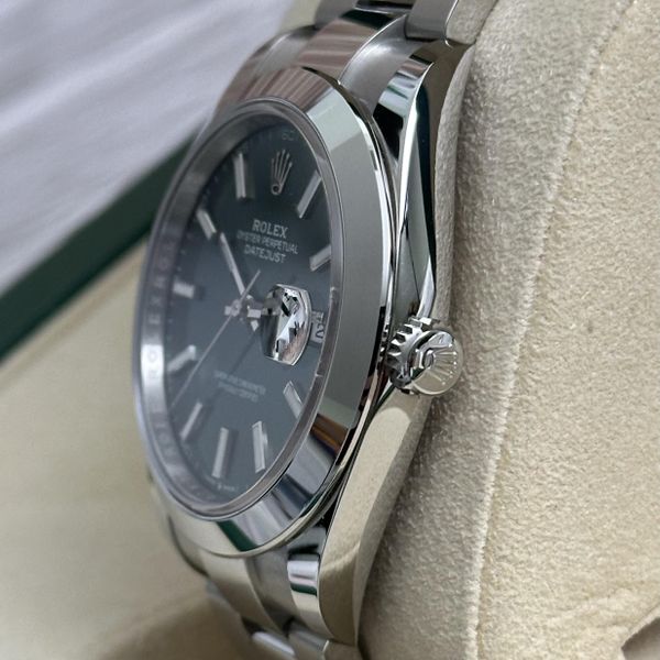 [WTS] [US] Rolex DateJust 41mm DJ41 Mint Green Smooth Oyster - 126300 ...