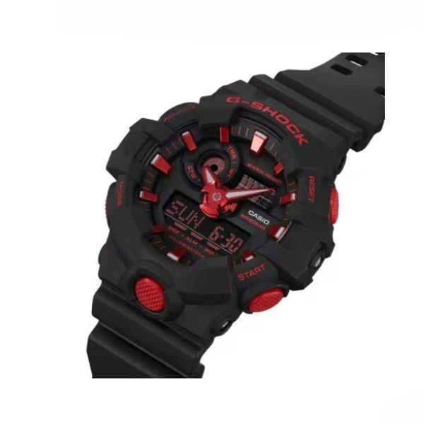 CASIO G-SHOCK Wristwatch - GA700BNR-1A - Black/Red - NIB | WatchCharts ...