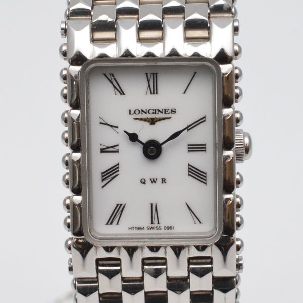 LONGINES Longines QWR Quartz White Dial Stainless Steel SS Ladies Watch ...
