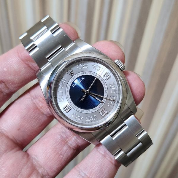 Rolex oyster perpetual 36mm op36 concentric dial 116000 | WatchCharts ...