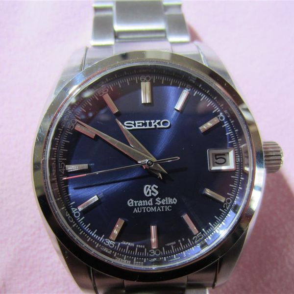 GRAND SEIKO SBGR073 (blue dial) WITHDRAWN | WatchCharts Marketplace