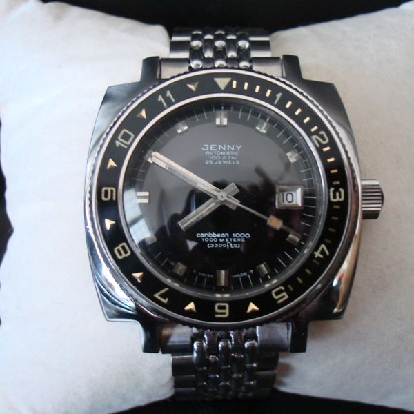 FS: Jenny Caribbean 1000 - Ref 706 Cushion Case | WatchCharts Marketplace