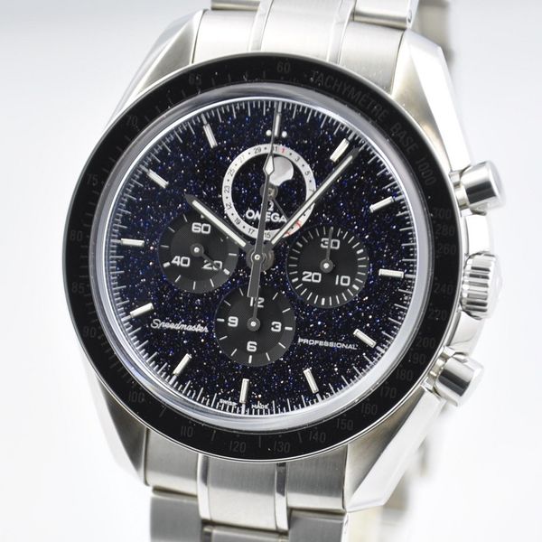 FS: Omega Speedmaster MOONWATCH 44mm Aventurine MOONPHASE 311.30.44.32 ...