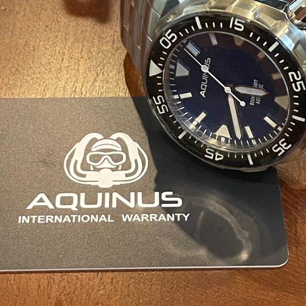 [WTS] Aquinus Blue Aquatic Diver (ASSASNHBSBL003) | WatchCharts Marketplace