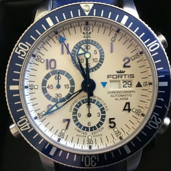 Fortis Limited Edition Alarm Chronograph | WatchCharts