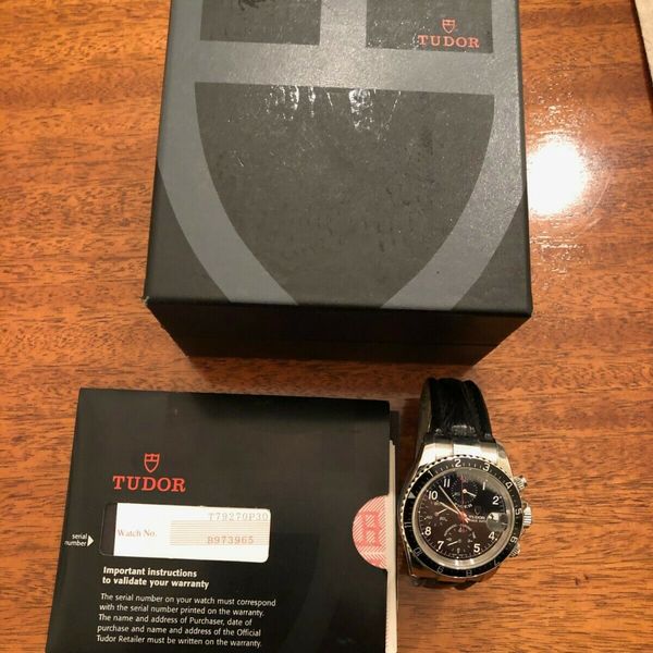 Tudor Prince Tiger Woods with box and papers | WatchCharts