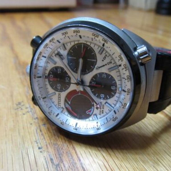 Citizen Promaster Eco-Drive WR200 Mens Watch E210-S116325 Tsuno Bull ...