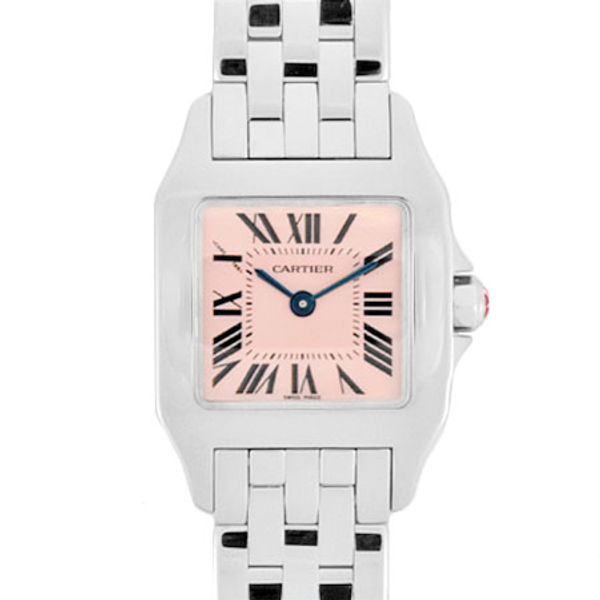 Cartier Cartier Santos de Moiselle SM SS Ladies Watch Quartz Shell Dial ...