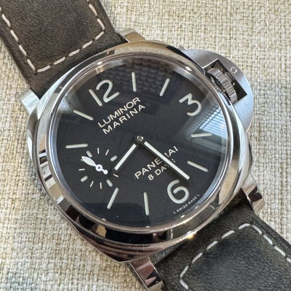 Panerai PAM 510 Luminor Marina Eight Day B&P | WatchCharts Marketplace