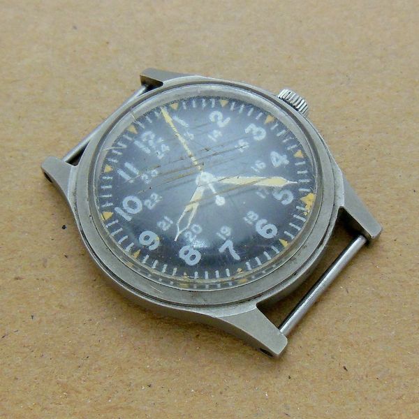 Vintage 1976 Hamilton GG-W-113 Mechanical US Military Field Watch 92230 ...