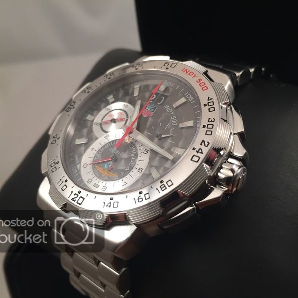 Tag Heuer Indy 500 CAH101A Bracelet Stunning Dial ! $695/OBRO ...