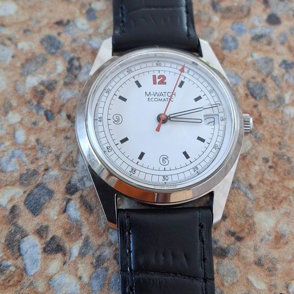 Mondaine M-Watch Ecomatic 17 Jewels ETA 2824-2 | WatchCharts Marketplace