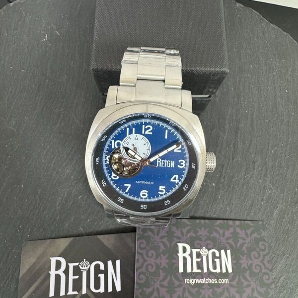Reign Automatic Men's Watch Blue 100M 42mm 178 Grams Seiko NH39 ...