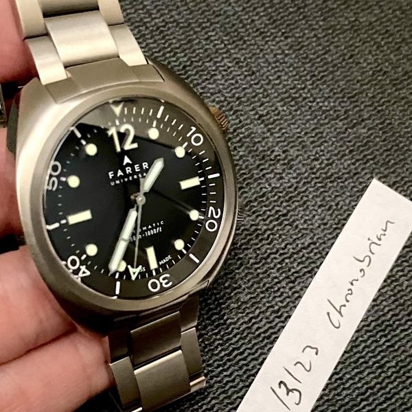 [WTS] Farer Endeavour Aqua Compressor Titanium | WatchCharts