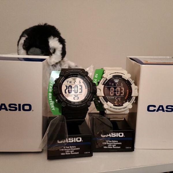Casio AE1500WH-8B2V and AE1500WH-1AV lot of two watches | WatchCharts Marketplace