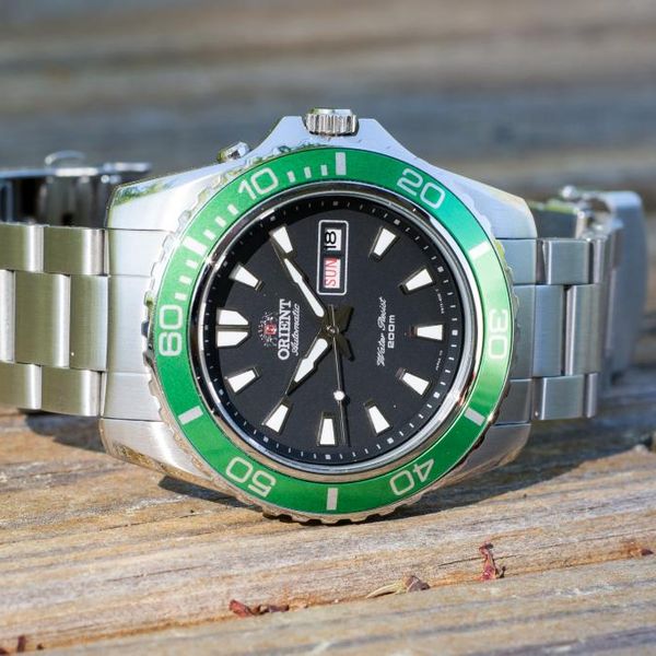 FS - Orient Mako XL with Green Bezel *reduced* | WatchCharts Marketplace