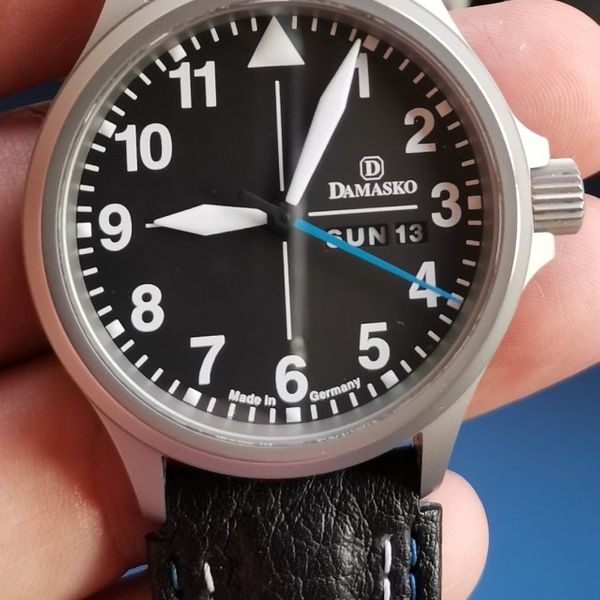 FS: Damasko DA38 with extra strap & Deployant buckle | WatchCharts ...