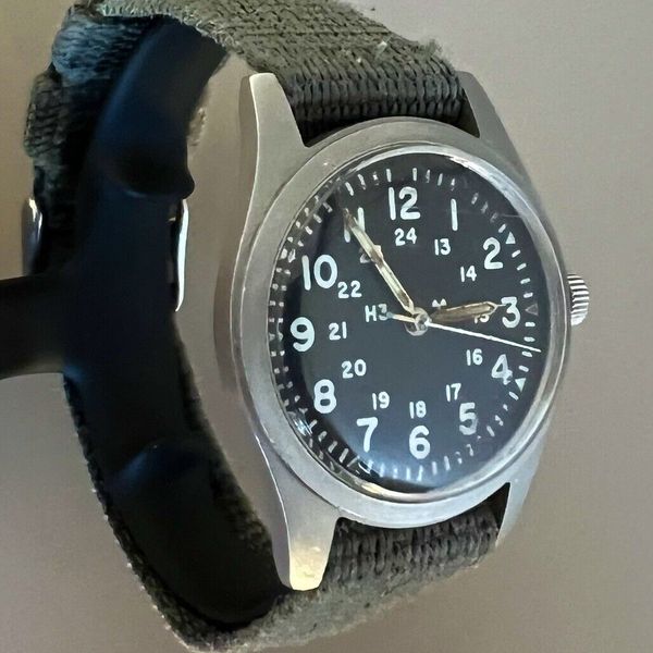 Vintage Hamilton H3 Military Men Watch USA Military Issue | WatchCharts ...