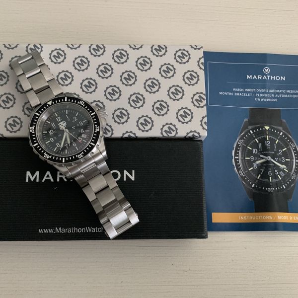 FS: Marathon GSAR USMC on Bracelet (NOS) | WatchCharts Marketplace
