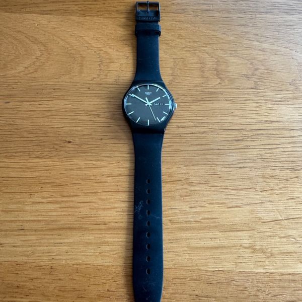 SWATCH Mono Black_Wristwatch_A CLASSIC! | WatchCharts Marketplace