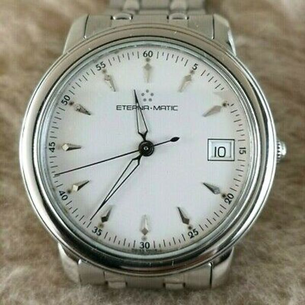 ETERNA-MATIC Ref 3405.41 Stainless Steel AUTOMATIC 34.5mm Mens Watch ...