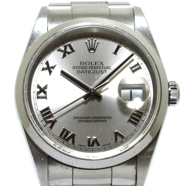 [New] [Used] ROLEX Datejust watch SS/12 frames + 2 extra frames (full ...