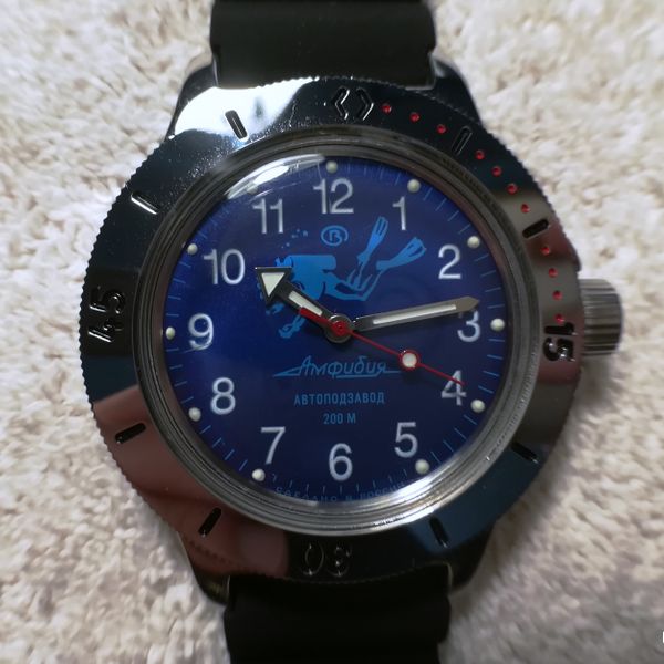 FS: Vostok Russian Diver Watch Amphibian Classic 120656 | WatchCharts