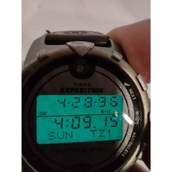 Timex Expedition Data Link 150S Vintage Watch | WatchCharts Marketplace