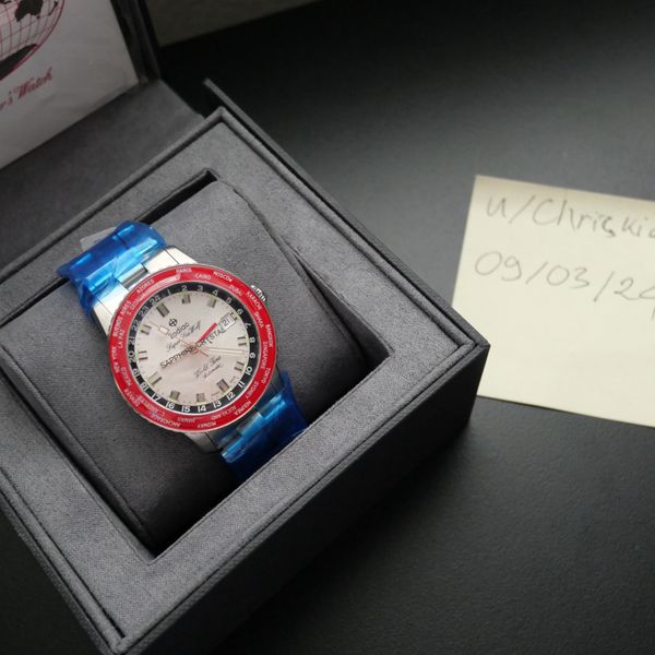 [WTS] Zodiac Super Sea Wolf World Time GMT Red - LE 1 of 500 - Brand ...