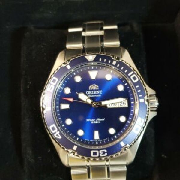 Orient Ray II Automatic Blue Dial Men's Watch FAA02005D9 | WatchCharts ...