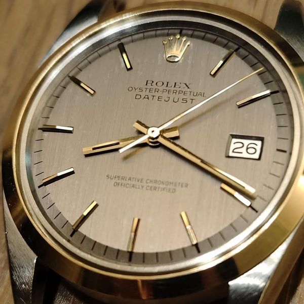 FS - Rolex 1600 gold steel proto type | WatchCharts Marketplace