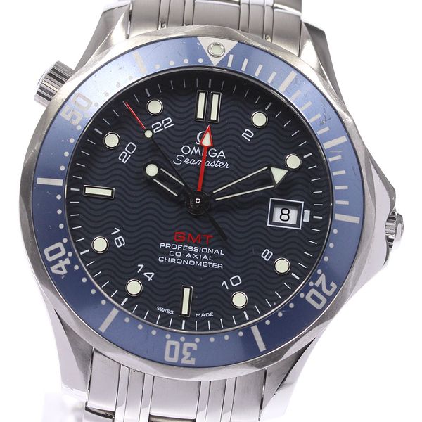 [OMEGA] Omega Seamaster 300 GMT 2535.80 Co-Axial Self-winding Men [Used ...