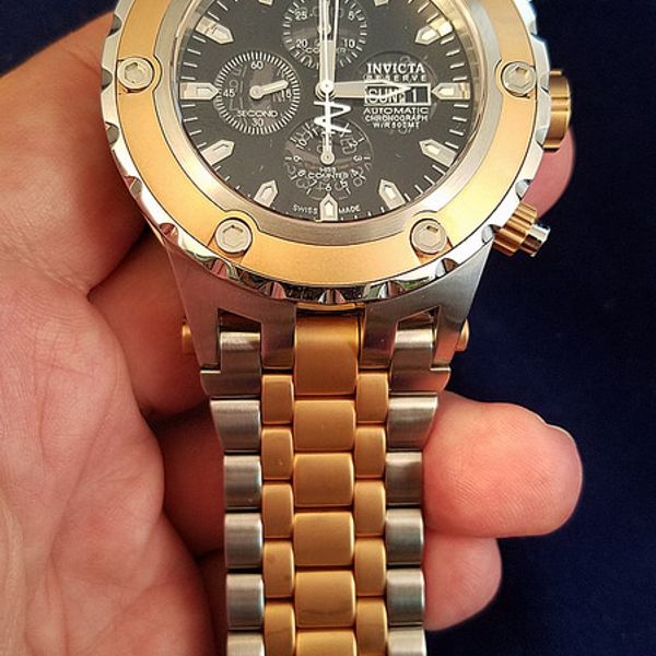 fs: invicta 4841 SAS Automatic Chronograph Sapphire Crystal 7750 ...