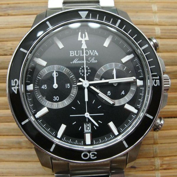 Bulova Marine Star Men's Watch - 96B272 - with original box and papers ...
