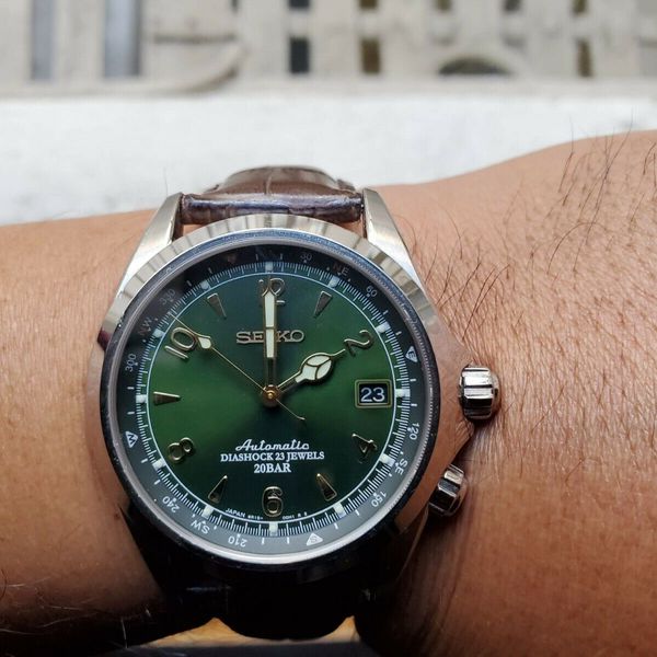 SEIKO MECHANICAL ALPINIST SARB017 | WatchCharts Marketplace