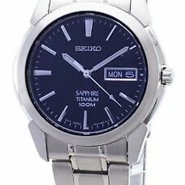 Seiko Titanium Sapphire SGG729P1 SGG729 SGG729P 100M Men's Watch ...