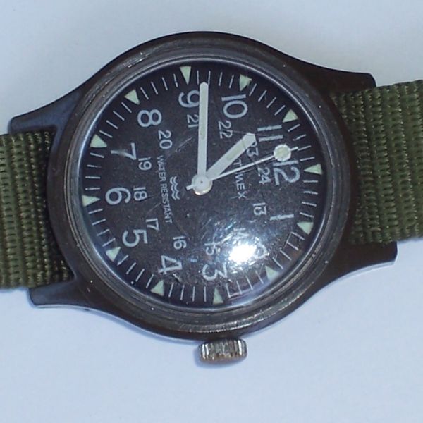 Working Timex Camper MacGyver Manual Wind Vintage Field Watch ...