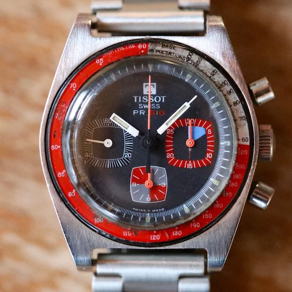 FS: Vintage steel chronograph Tissot PR516 with exotic dial | WatchCharts